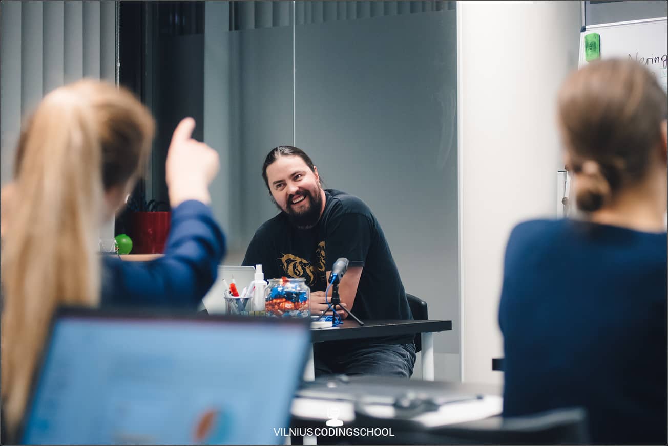 Regimantas - Vilnius Coding School