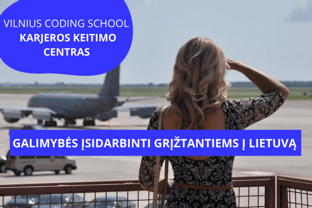 Vilnius Coding School karjeros keitimo centre – galimybės įsidarbinti ...