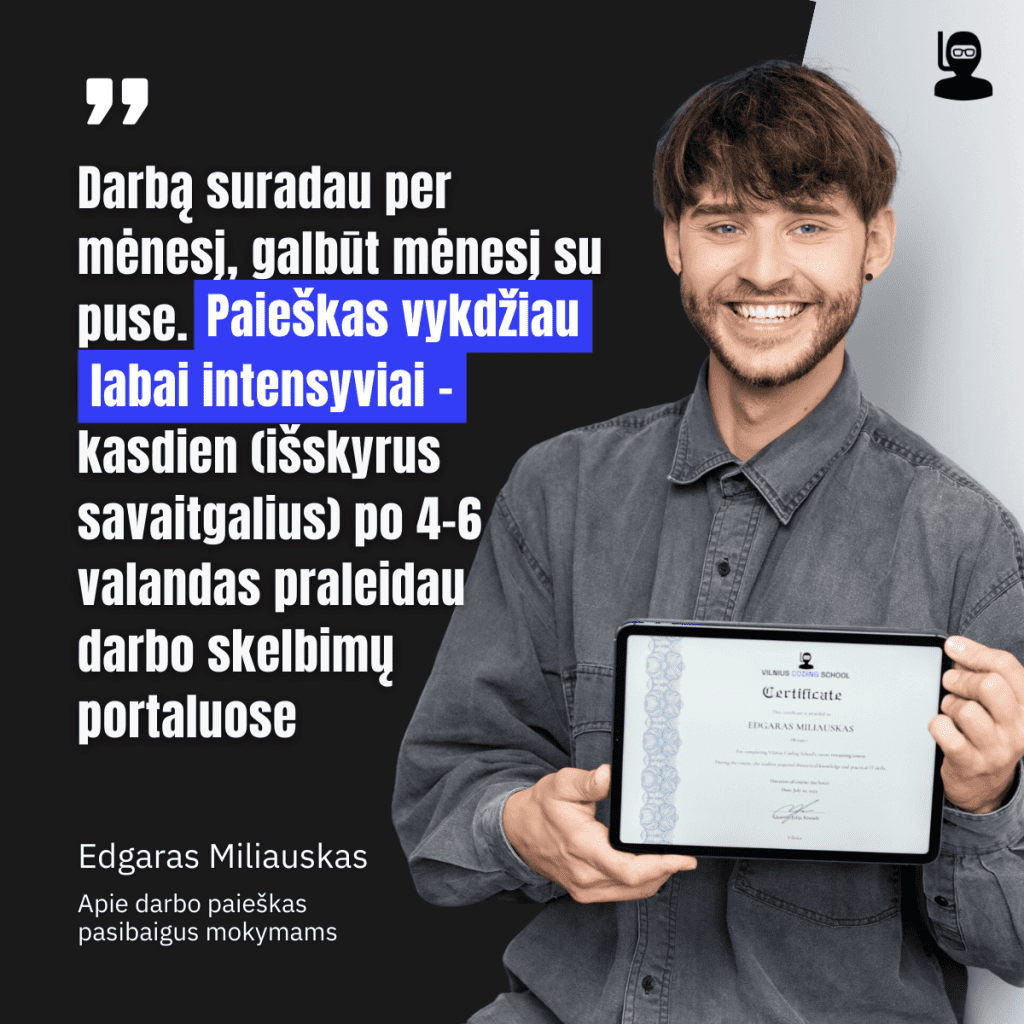 Edgaras - Vilnius Coding School