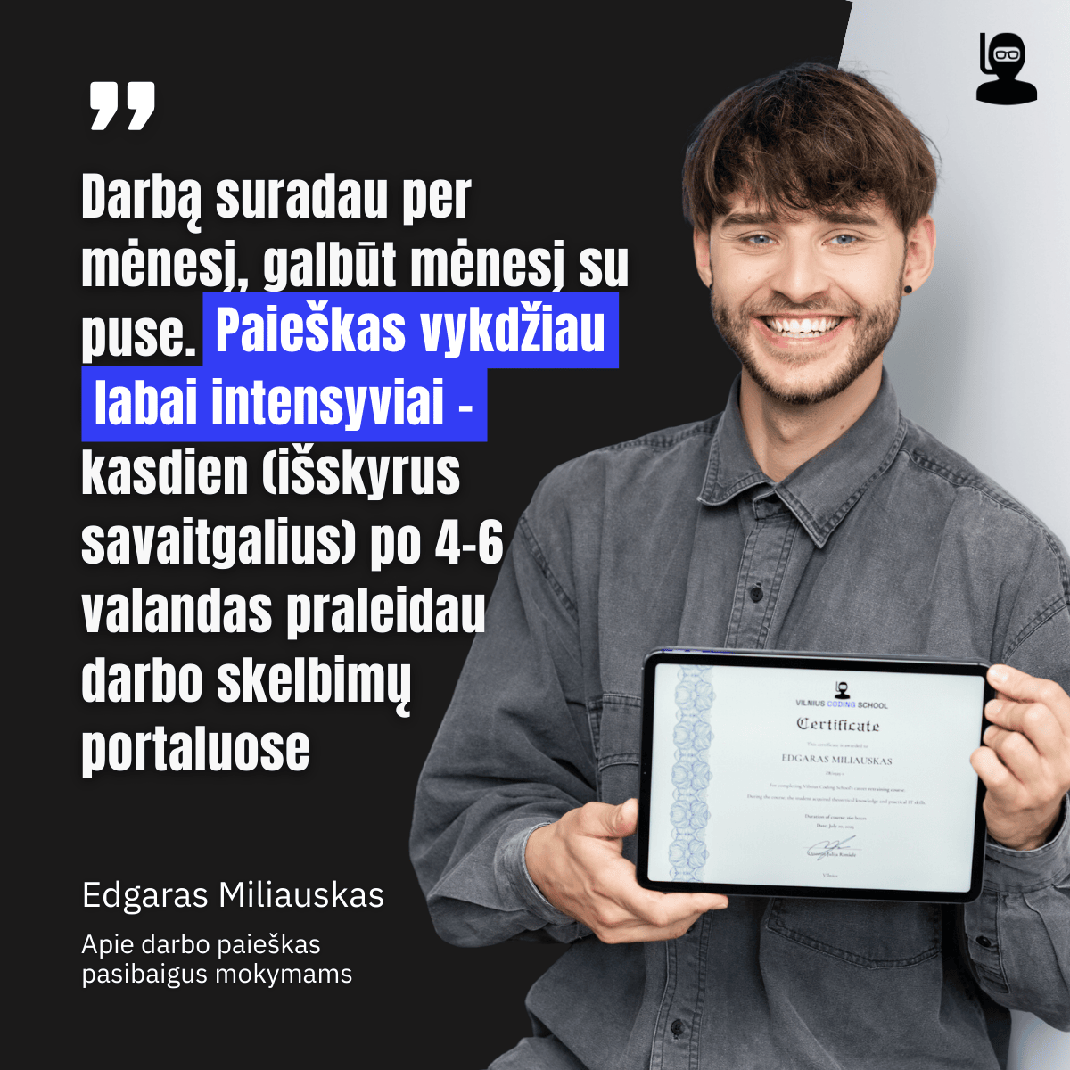 Edgaras - Vilnius Coding School