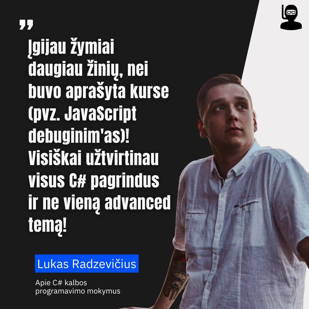 Lukas - Vilnius Coding School