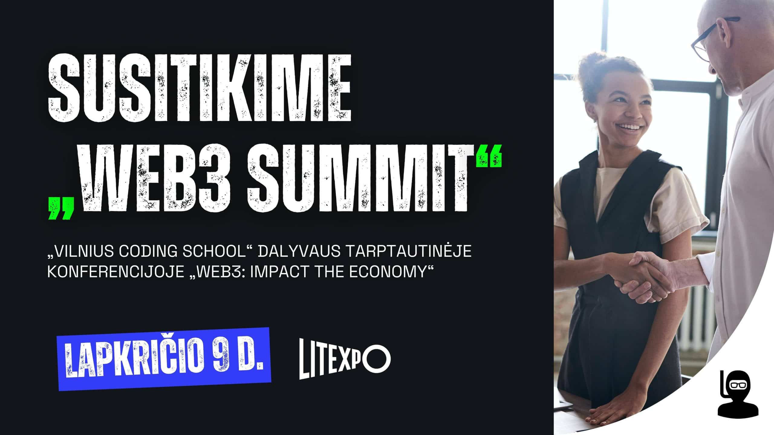 Susitikime „WEB3: Impact the Economy“ - Vilnius Coding School